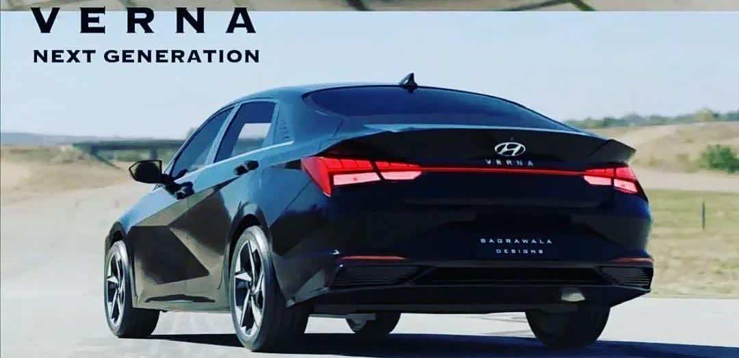 【文章】全新现代VERNA假想图 造型偏向前卫_车家号_汽车之家