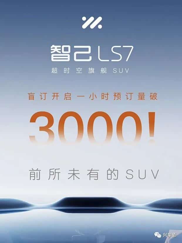 【文章】1小时订单突破3000台，智己LS7的流量密码是什么？_车家号_汽车之家