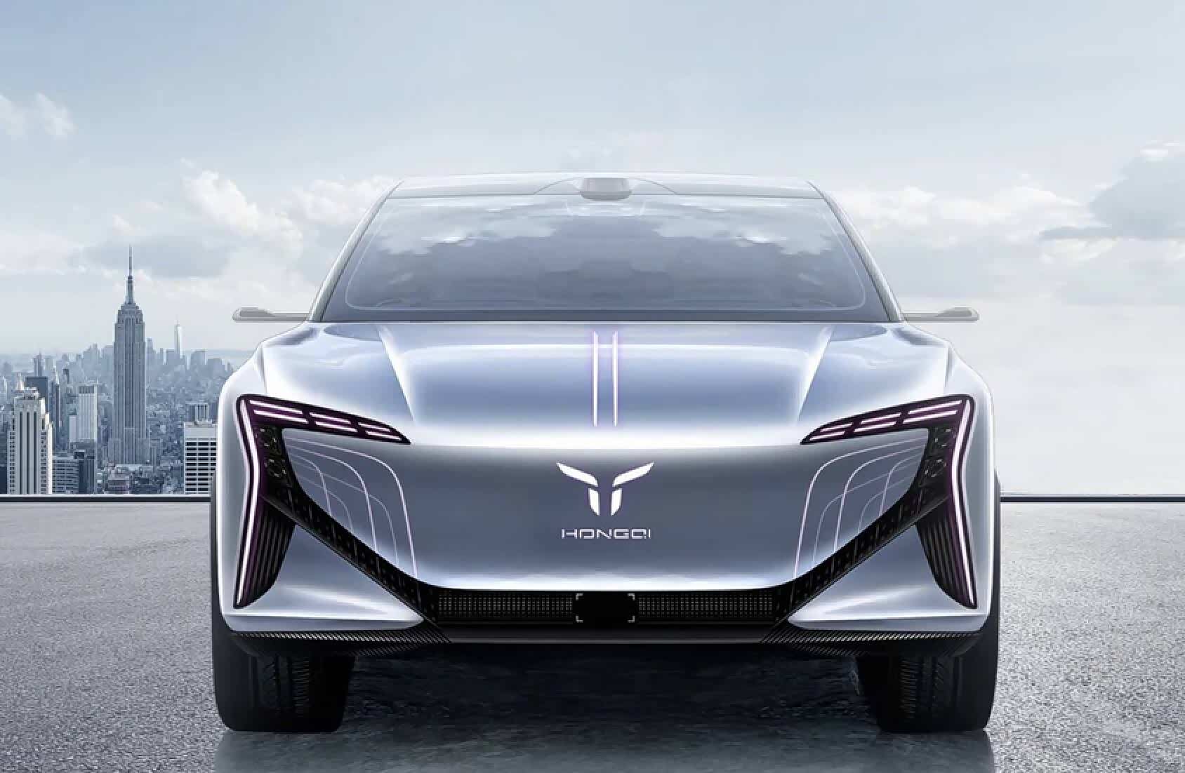 【文章】定位中大型SUV，搭载800V快充，红旗E202概念车官图发布_车家号_汽车之家