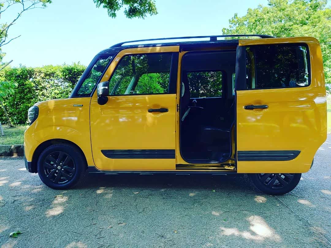 【文章】代步小车 采用侧滑门 感觉很呆萌 铃木Spacia Gear_车家号_汽车之家