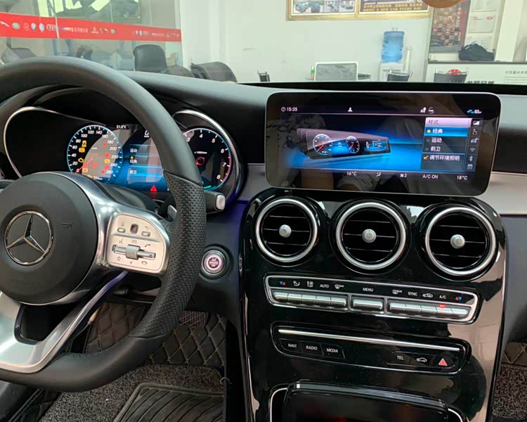 【文章】2018、19款奔驰C260改装全液晶仪表 提供三种显示风格_车家号_汽车之家