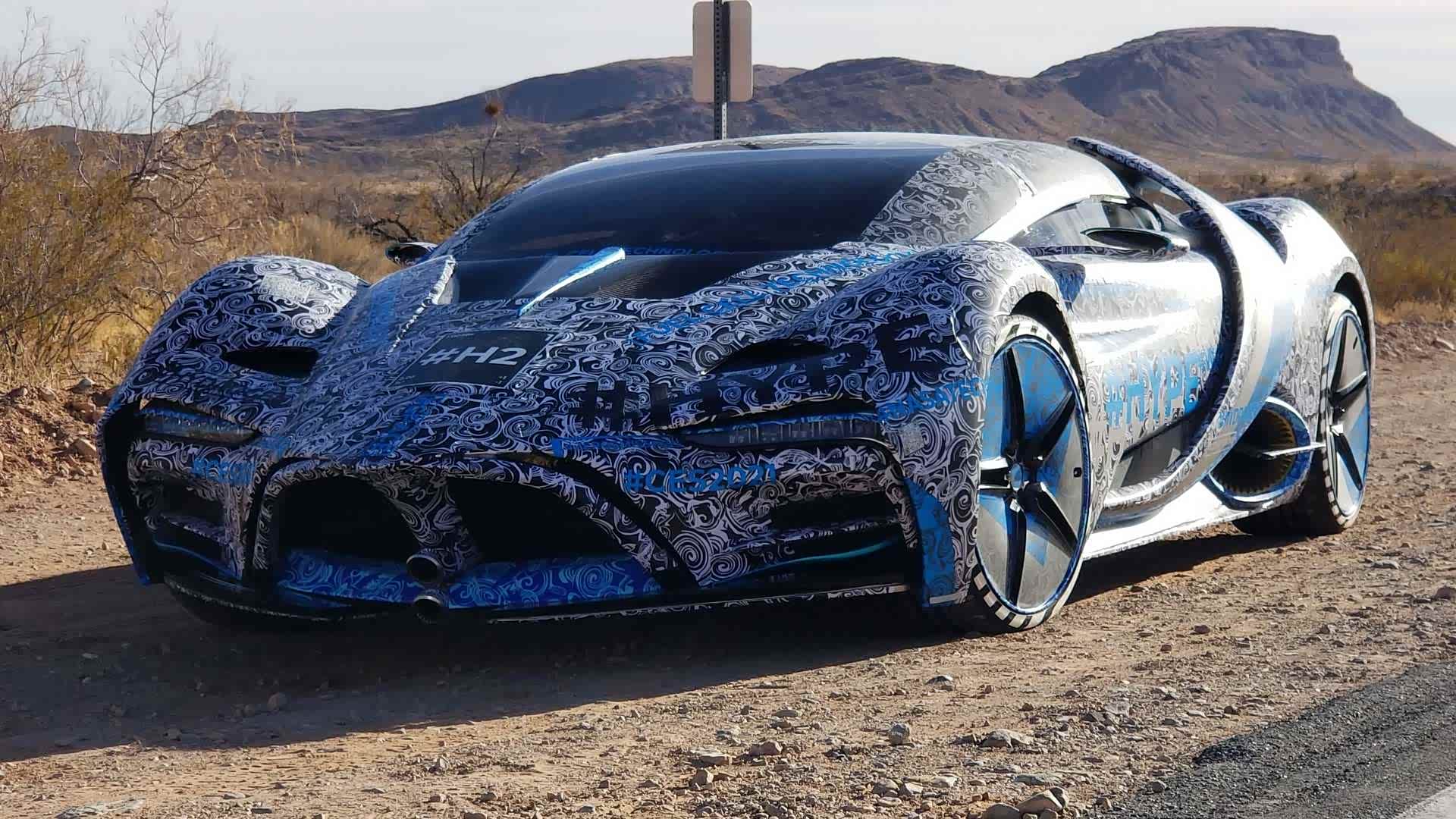 氢燃料电池超跑XP-1实车曝光_车家号_发现车生活_汽车之家