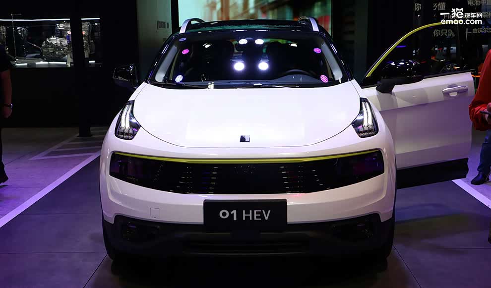 2019广州车展领克01 HEV实拍解析_车家号_发现车生活_汽车之家