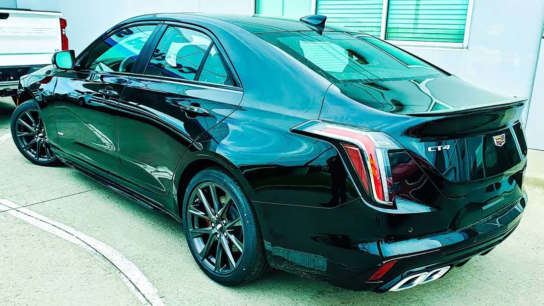 硬朗的运动感 全新凯迪拉克CT4-V实车_车家号_发现车生活_汽车之家