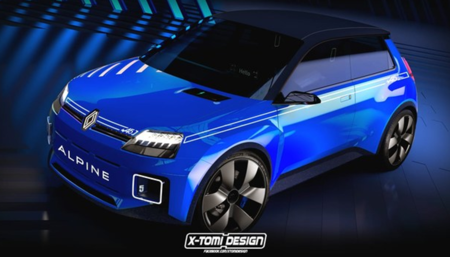 ALPINE首款电动车渲染图曝光 外观极具辨识度_车家号_发现车生活_汽车之家