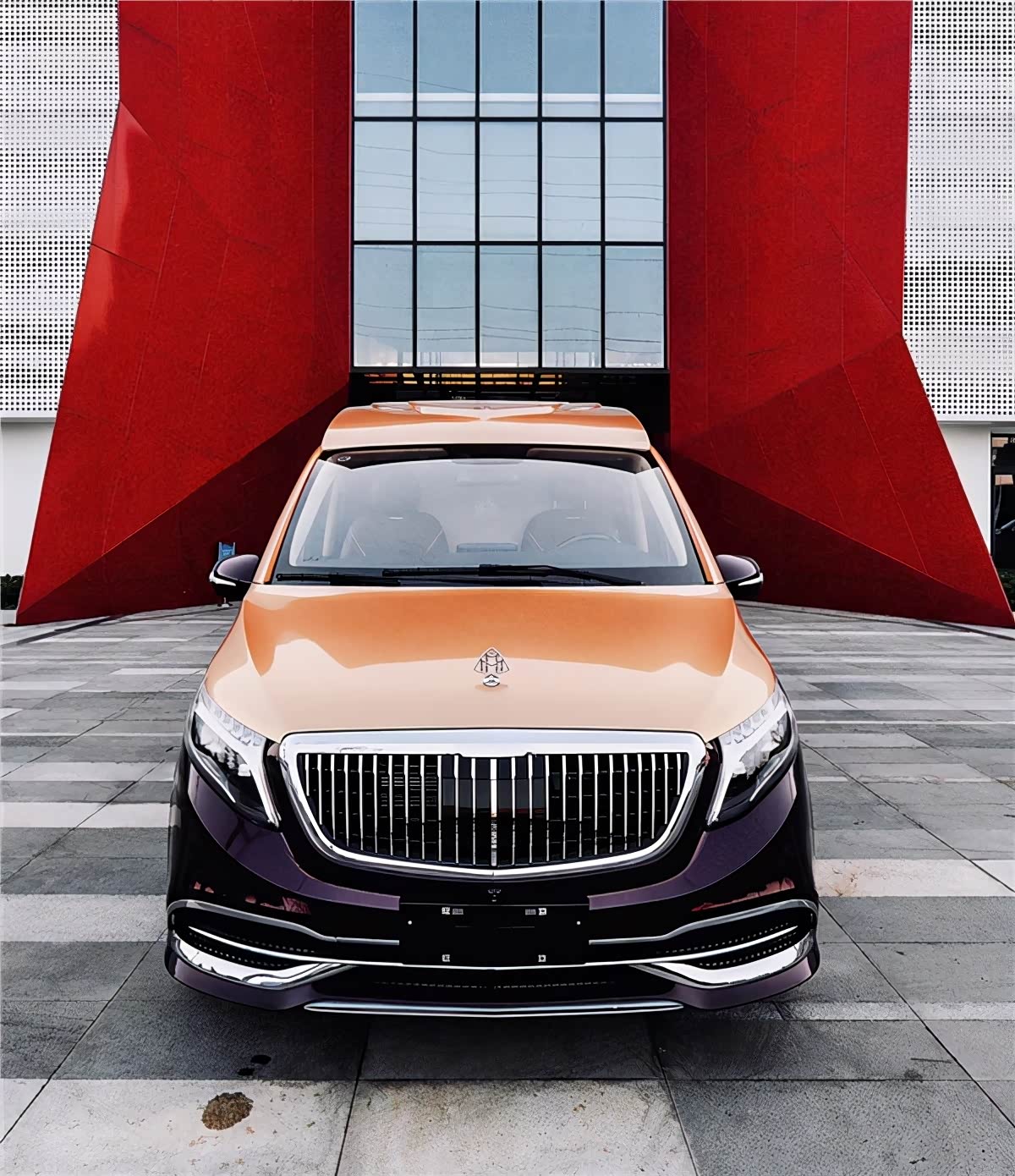 21款奔驰V260L定制双拼色全隔断4+2，极致奢华改装_车家号_发现车生活_汽车之家