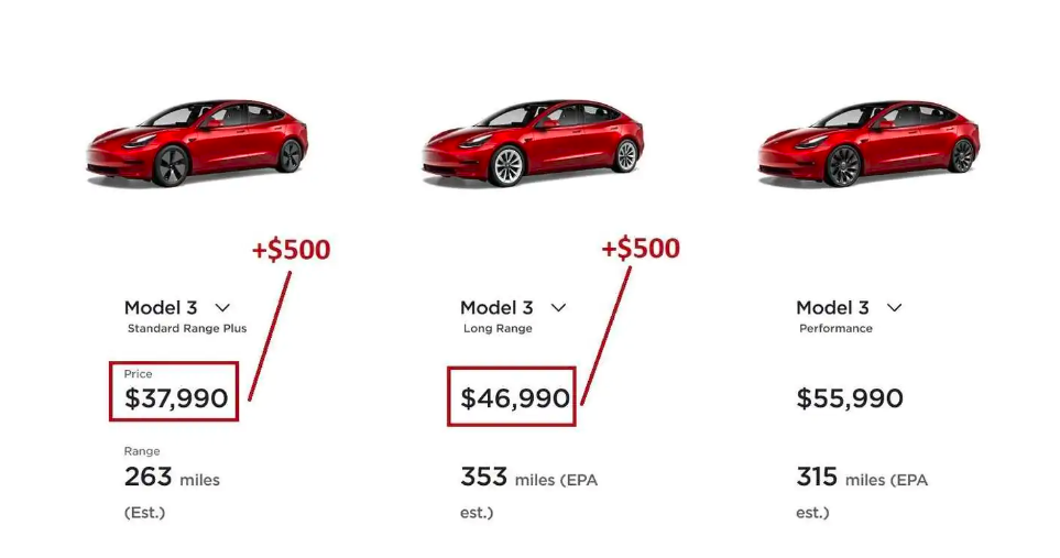 特斯拉Model 3美国售价上调500美元 等等党还能稳住吗？_车家号_发现车生活_汽车之家