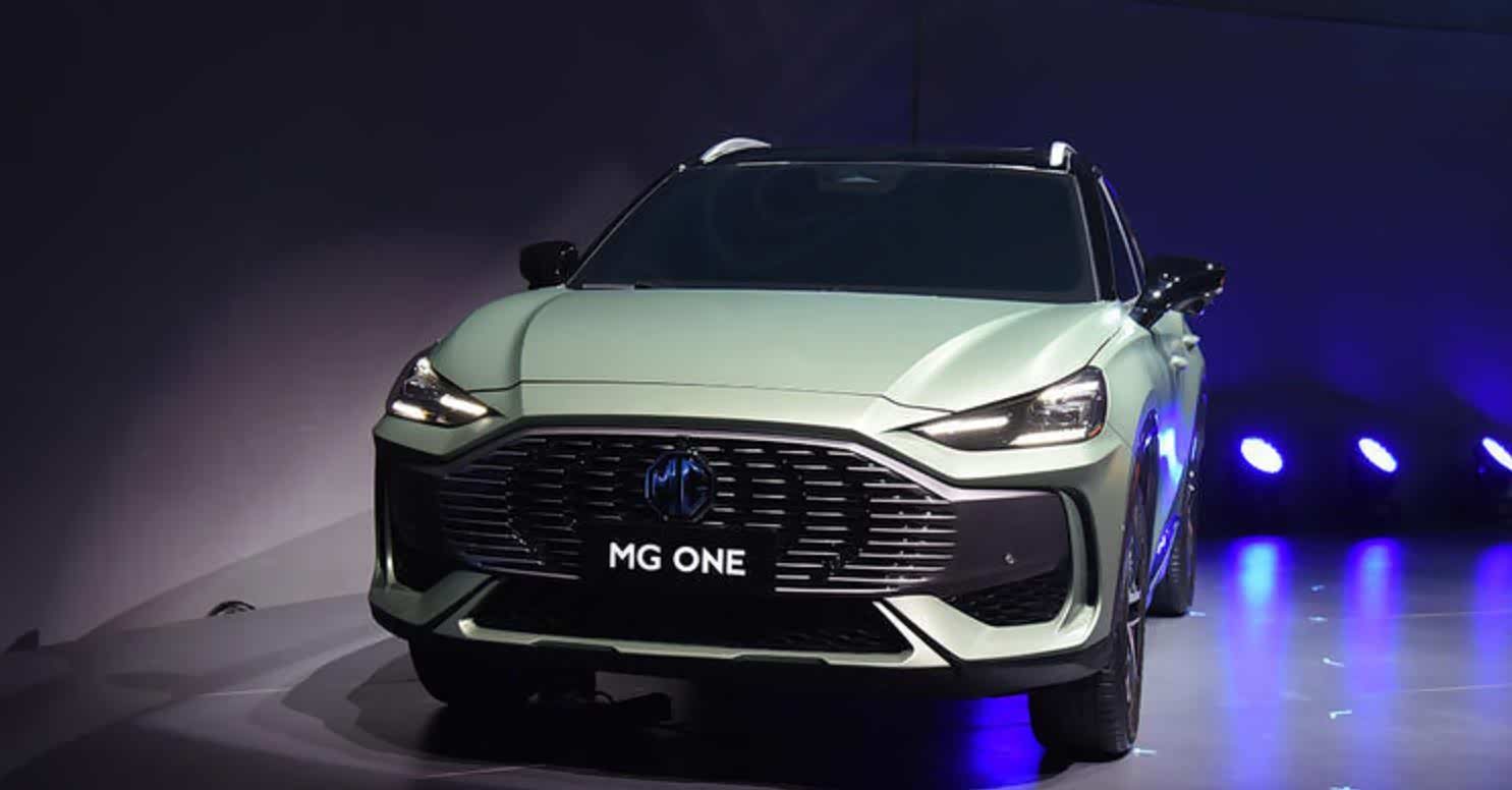 新平台打造MG ONE 实车曝光/造型年轻态_车家号_发现车生活_汽车之家