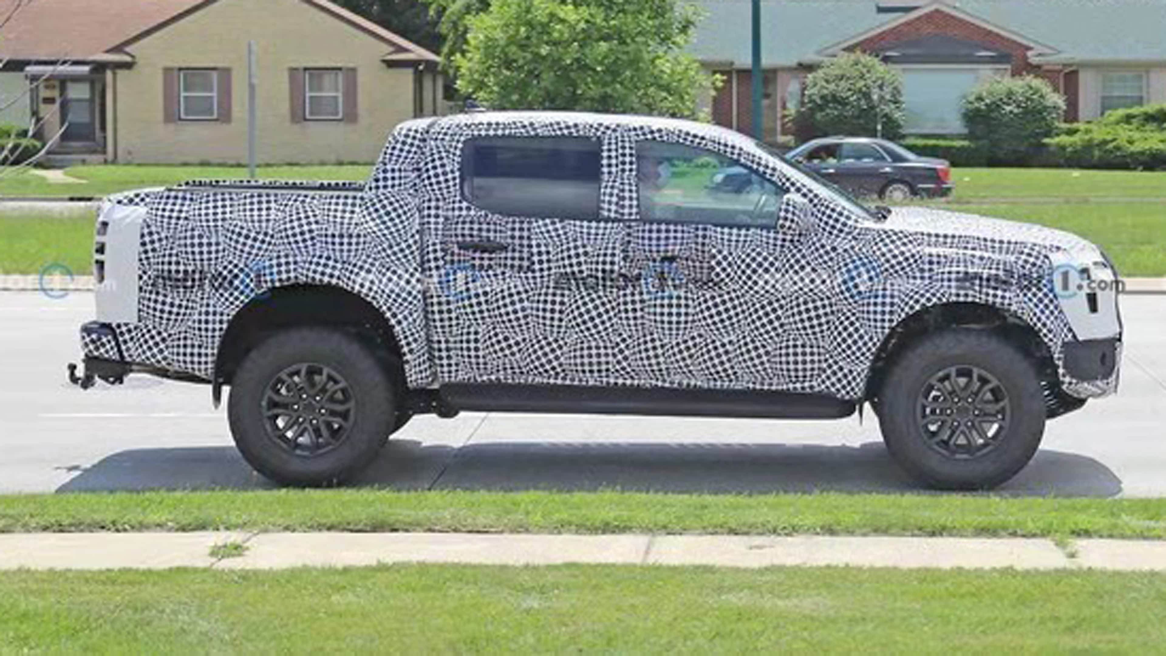 预计2023年发布，全新福特Ranger Raptor谍照曝光_车家号_发现车生活_汽车之家