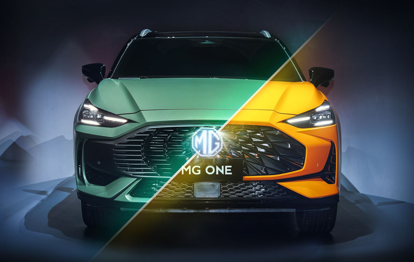名爵MG ONE首发亮相，主打科技颜值，领潮而来_车家号_发现车生活_汽车之家