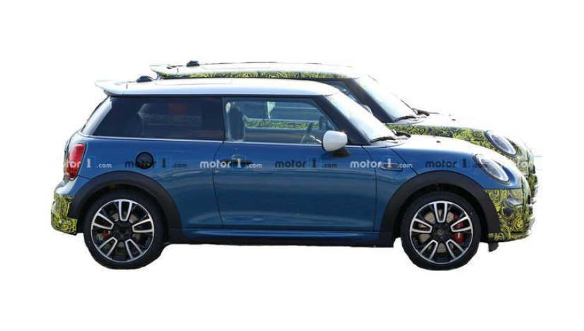 海外媒体曝光一组新一代MINI三门版谍照_车家号_发现车生活_汽车之家