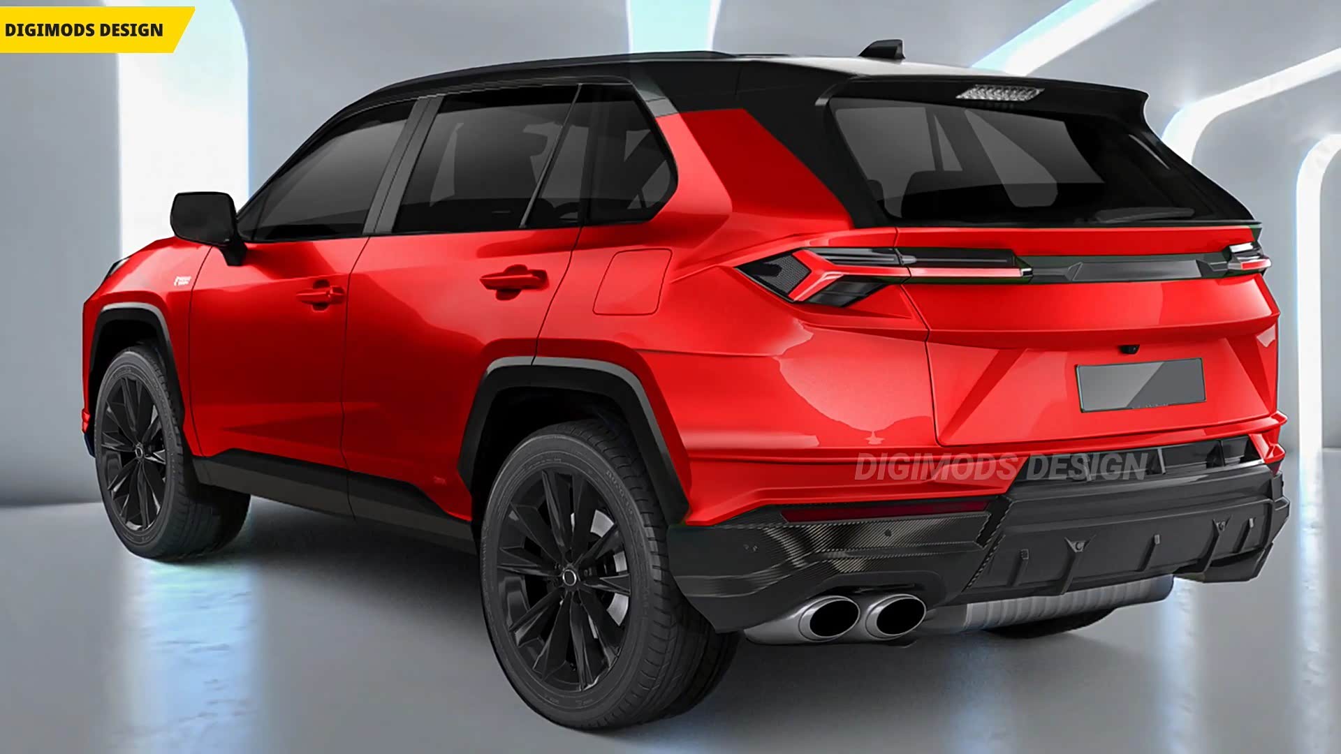 【文章】全新丰田RAV4海外版假想图 设计硬朗 比较运动_车家号_汽车之家