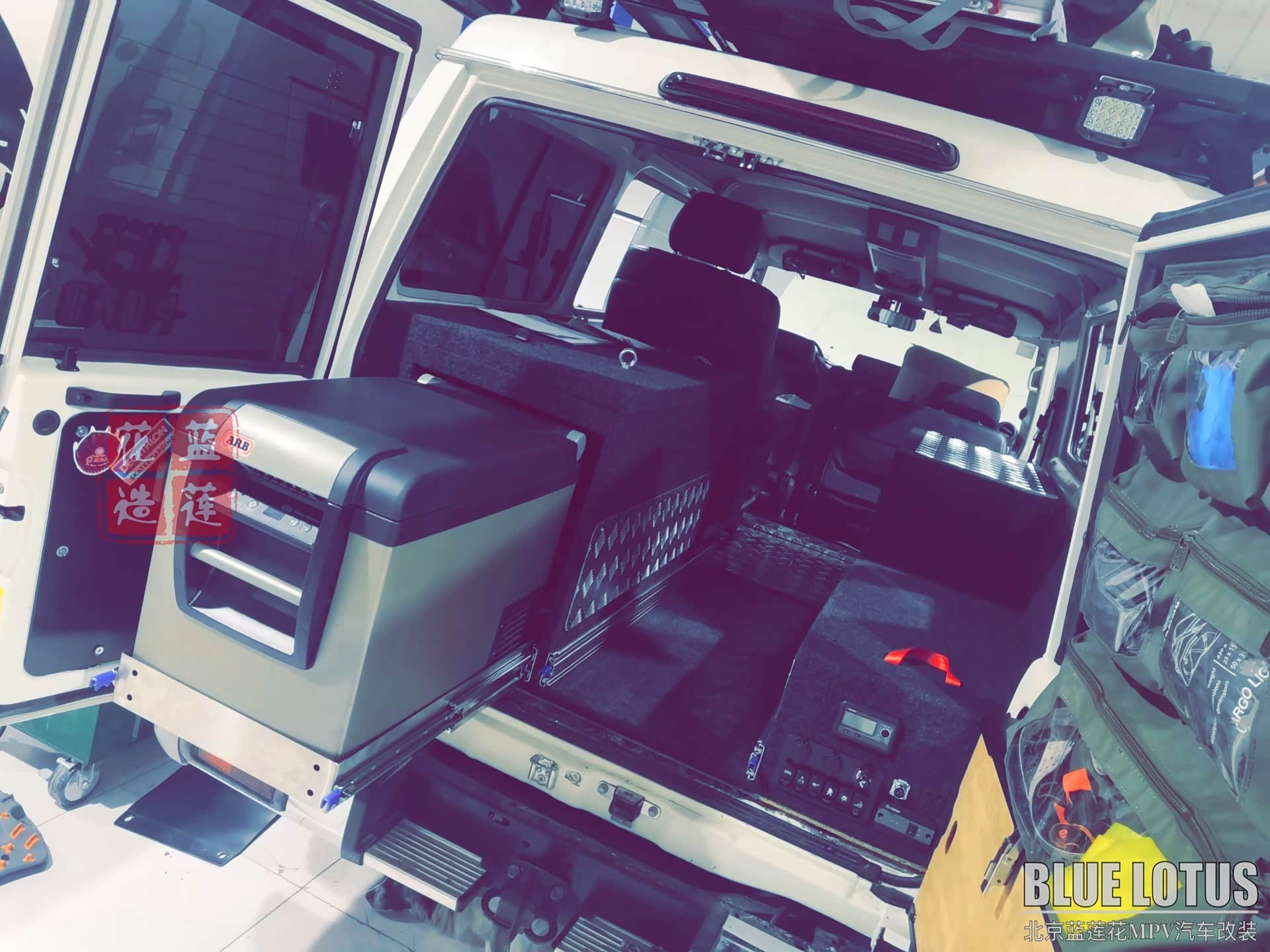 丰田系列LC78内饰改装床车 多功能车。_车家号_发现车生活_汽车之家