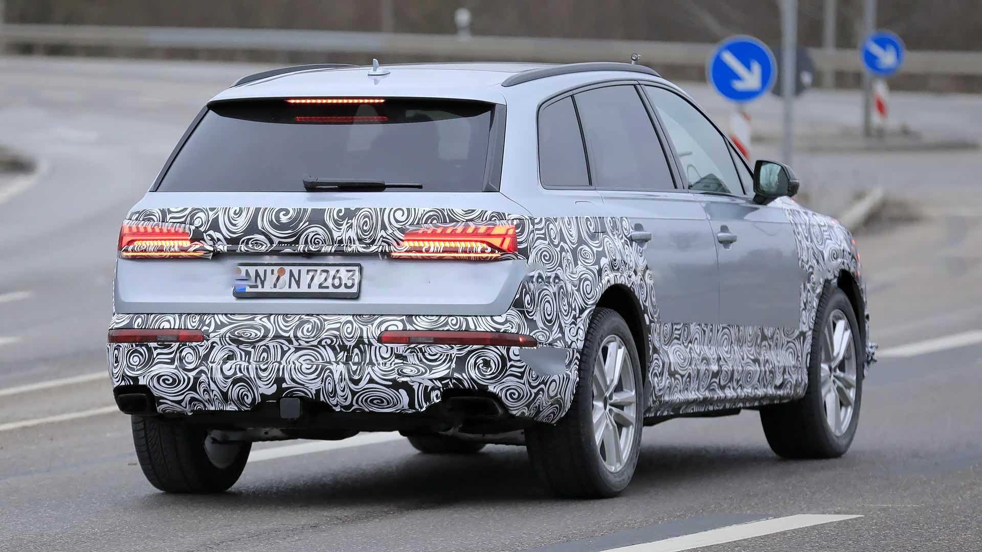 将成燃油版绝唱！ 2024款奥迪Q7高清谍照首次曝光_车家号_发现车生活_汽车之家