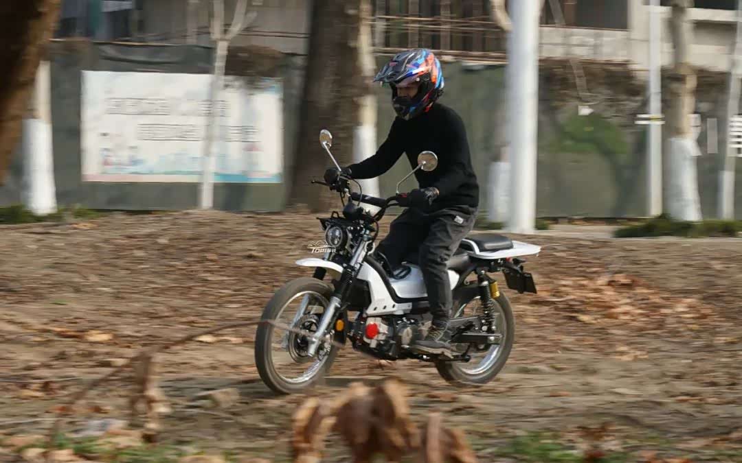 越野风格弯梁到底是不是样子货？嘉陵Cross125X试驾体验_车家号_发现车生活_汽车之家