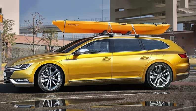 一汽-大众CC Shooting Brake（猎装版）白车身下线 明年发布 _车家号_发现车生活_汽车之家