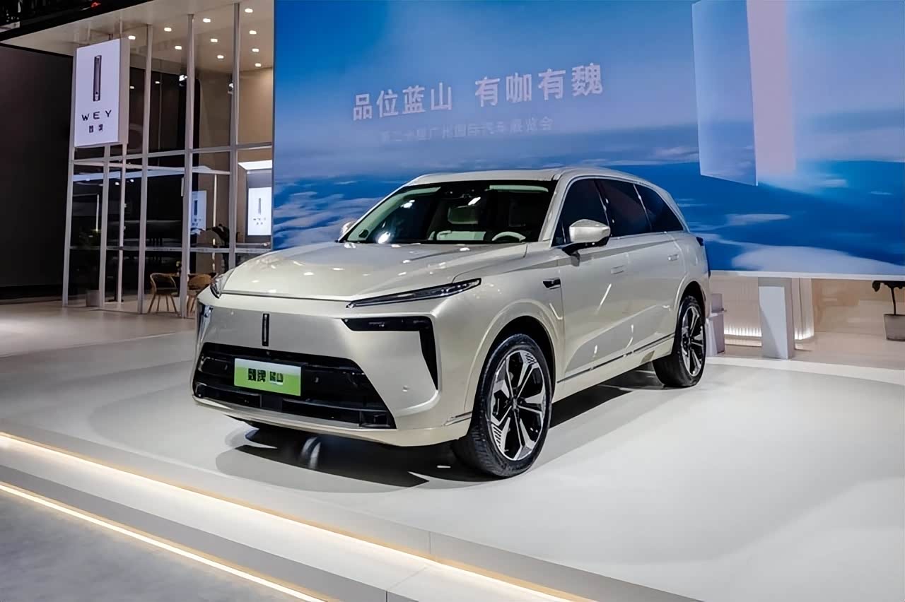 理想L8最强对手 魏牌蓝山DHT-PHEV内饰官图发布_车家号_发现车生活_汽车之家