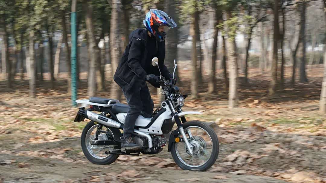 越野风格弯梁到底是不是样子货？嘉陵Cross125X试驾体验_车家号_发现车生活_汽车之家