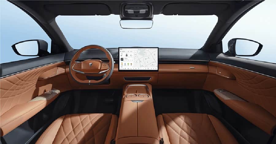 【文章】取消仪表盘或成趋势，深蓝S7内饰官图首发，直指特斯拉？_车家号_汽车之家