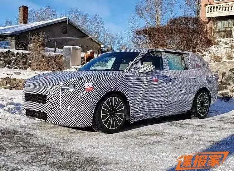 定位家族旗舰SUV，AITO汽车问界M9谍照曝光_车家号_发现车生活_汽车之家