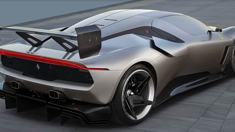 海外新车 法拉利KC23 赛车般的心脏和狂野的造型_车家号_发现车生活_汽车之家