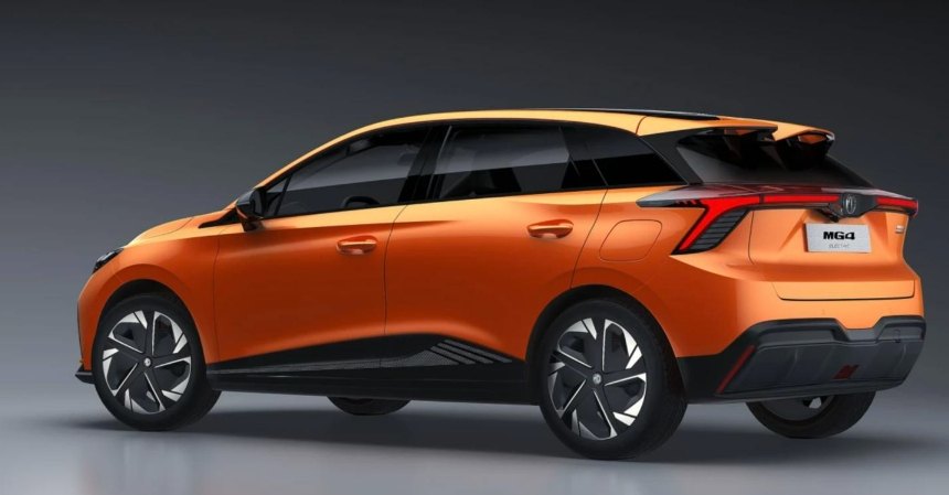 代号“MG EH32”，名爵4纯电版官图发布_车家号_发现车生活_汽车之家