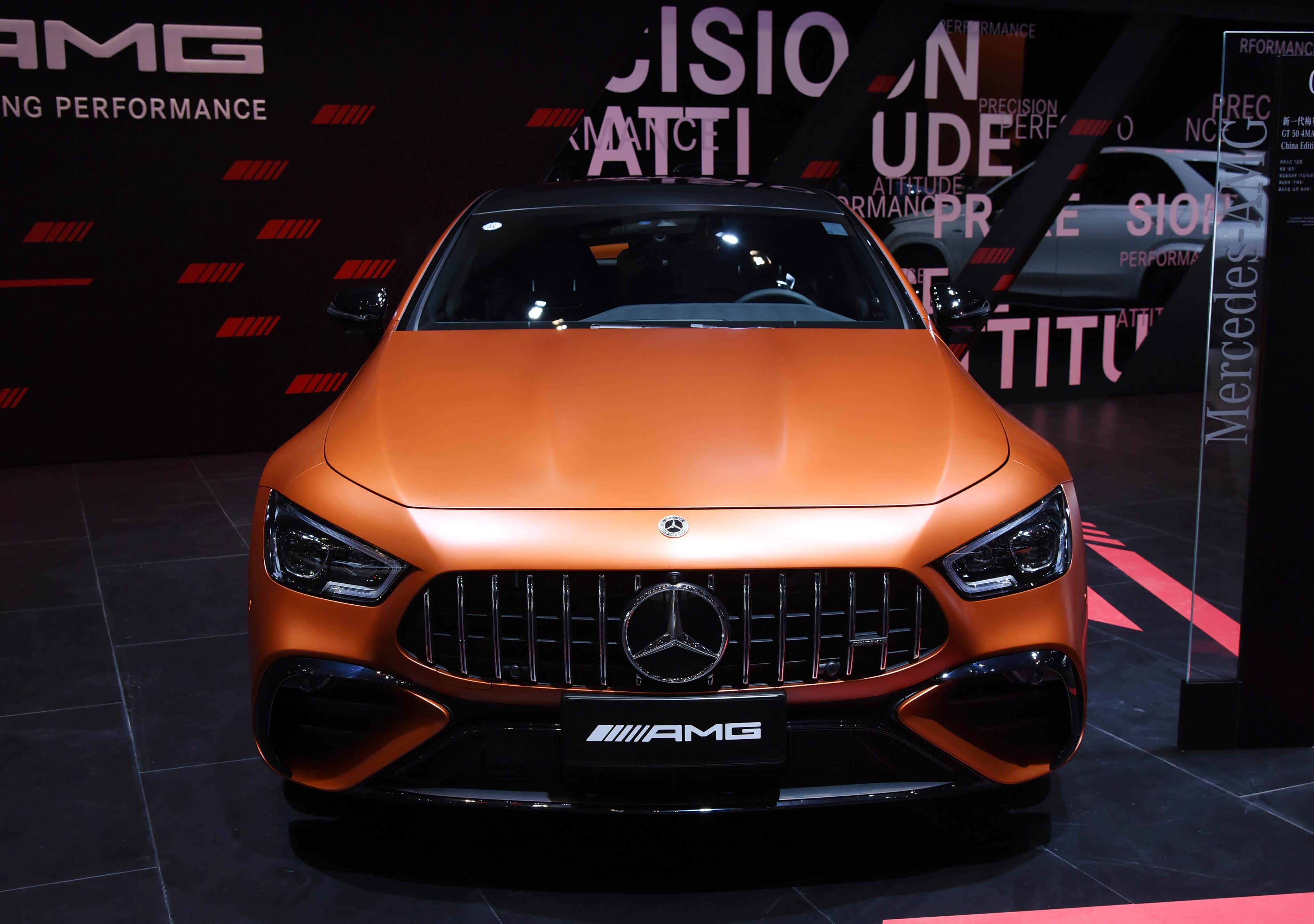 #2022粤港澳大湾区车展# 奔驰AMG GT 50特别版实车亮相_车家号_发现车生活_汽车之家