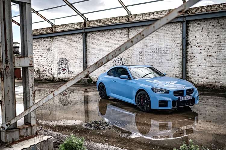 宝马G87 M2绝美大片出炉！赞德福特蓝车漆怎么样？_车家号_发现车生活_汽车之家