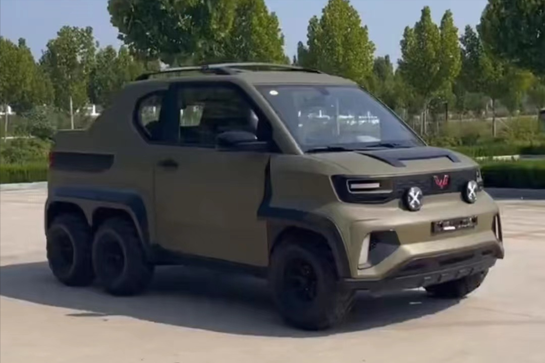 五菱宏光MINIEV 6轮小皮卡实拍，外观比敞篷版更拉风，又是爆款？_车家号_发现车生活_汽车之家