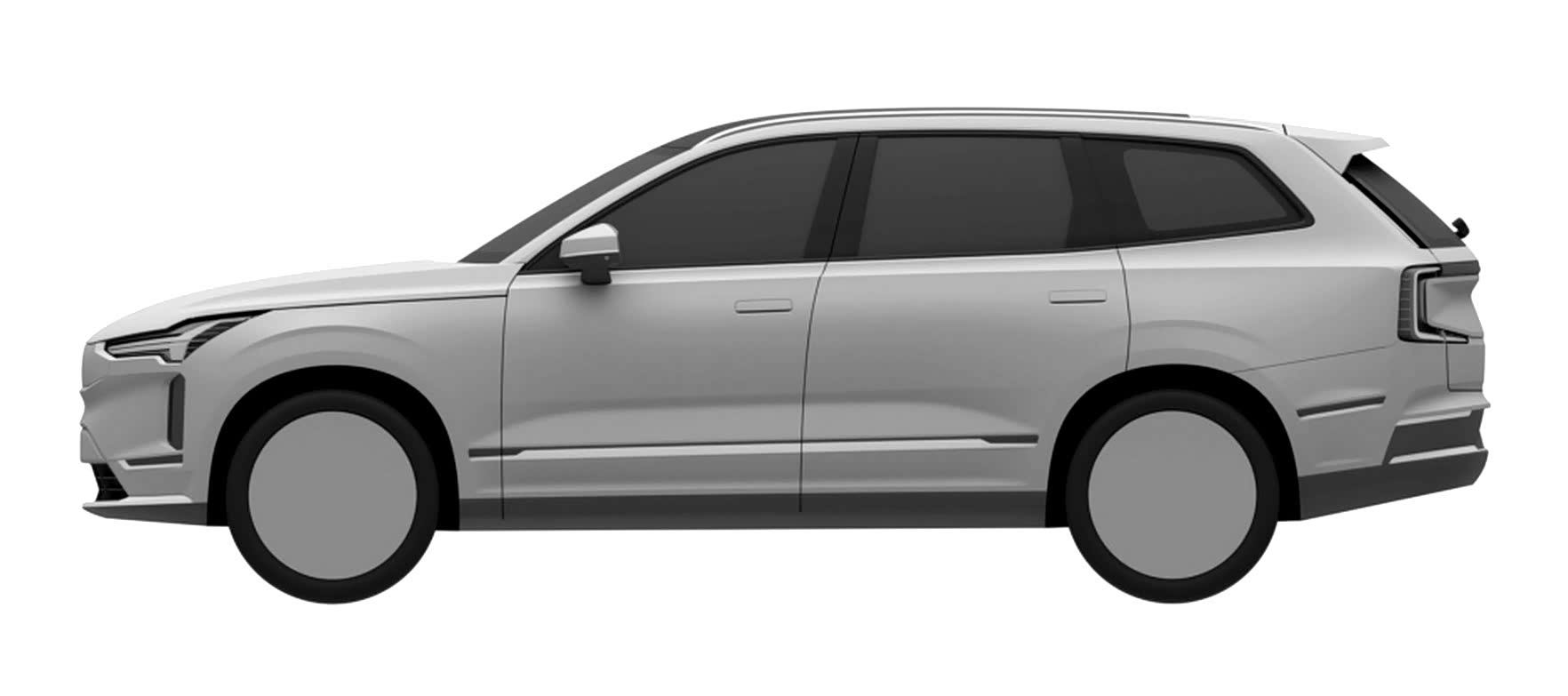 下一代XC90可能长这样！2024款沃尔沃EXC90渲染图曝光_车家号_发现车生活_汽车之家