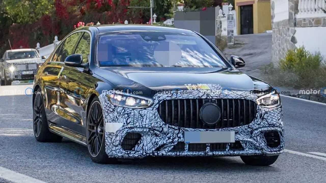 700匹马力 2022款奔驰S63e谍照曝光_车家号_发现车生活_汽车之家