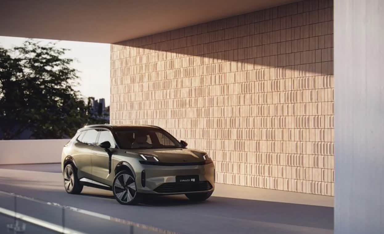 将搭魅族Flyme Auto车机系统，领克08内饰官图发布_车家号_发现车生活_汽车之家