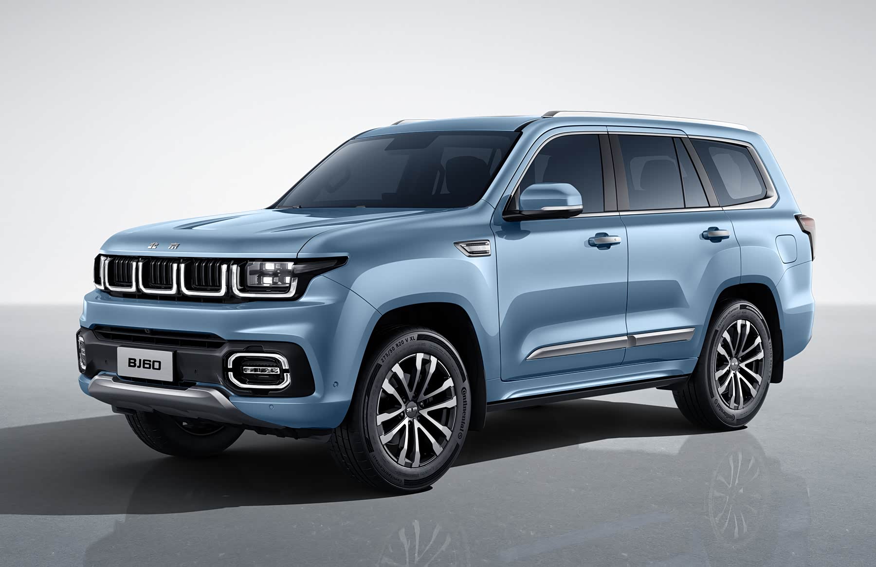 北京越野BJ60官图发布，定位中大型SUV，外观粗犷硬派_车家号_发现车生活_汽车之家