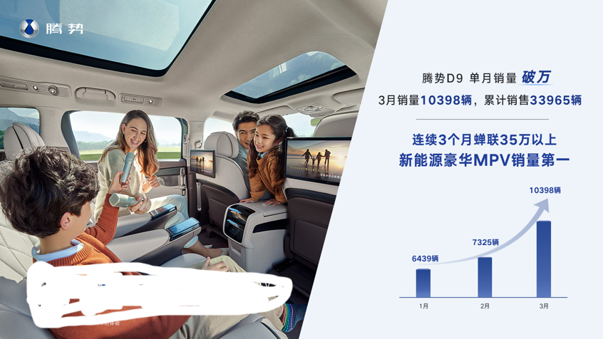 破万！腾势D9连续三个月蝉联35万以上新能源豪华MPV销量榜首_车家号_发现车生活_汽车之家