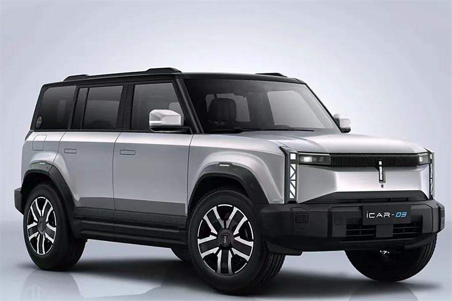 奇瑞iCAR 03首台整车下线，外观很硬派，有望10月量产_车家号_发现车生活_汽车之家