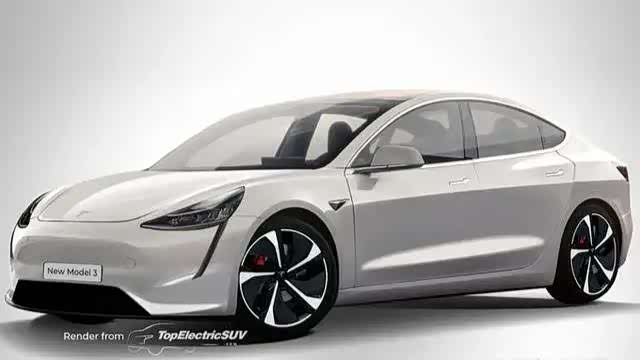 全新2024款Model 3谍照曝光！前脸更加犀利，内饰更豪华！_车家号_发现车生活_汽车之家