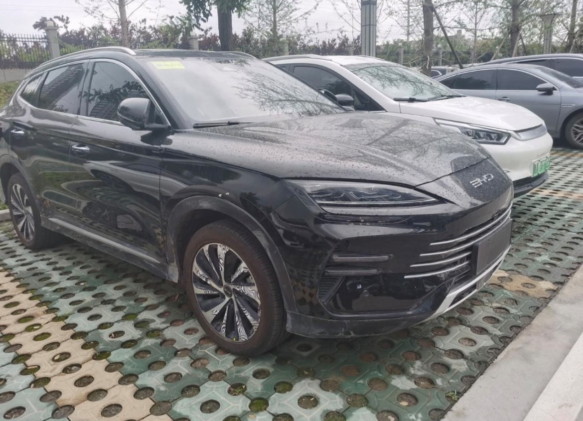 海豹SUV版？新款宋PLUS DM-i实车现身，黑武士风格够拉风！_车家号_发现车生活_汽车之家