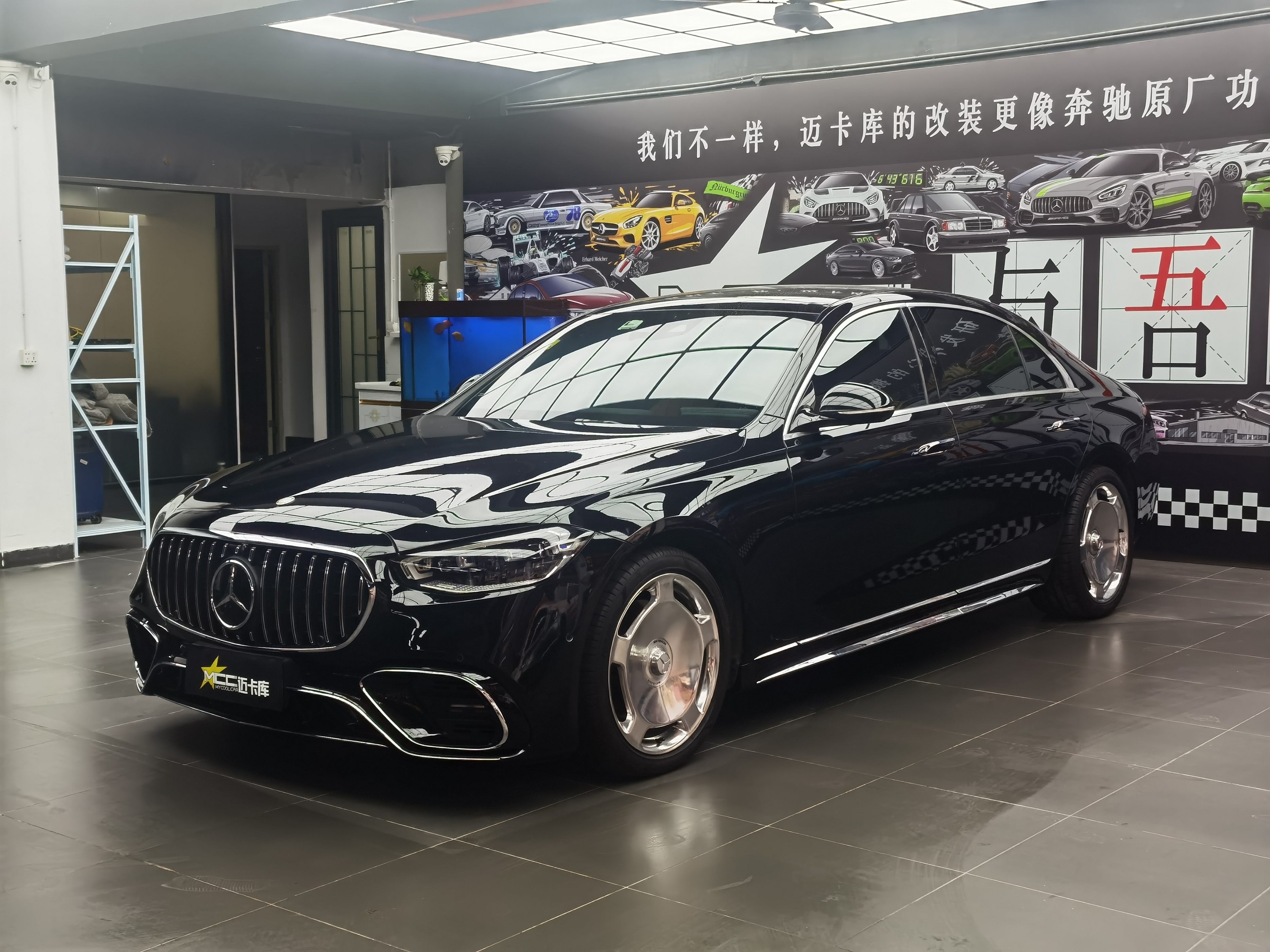 奔驰S级还是AMG的好看，S400华丽变身改新款AMG S63外观包围_车家号_发现车生活_汽车之家