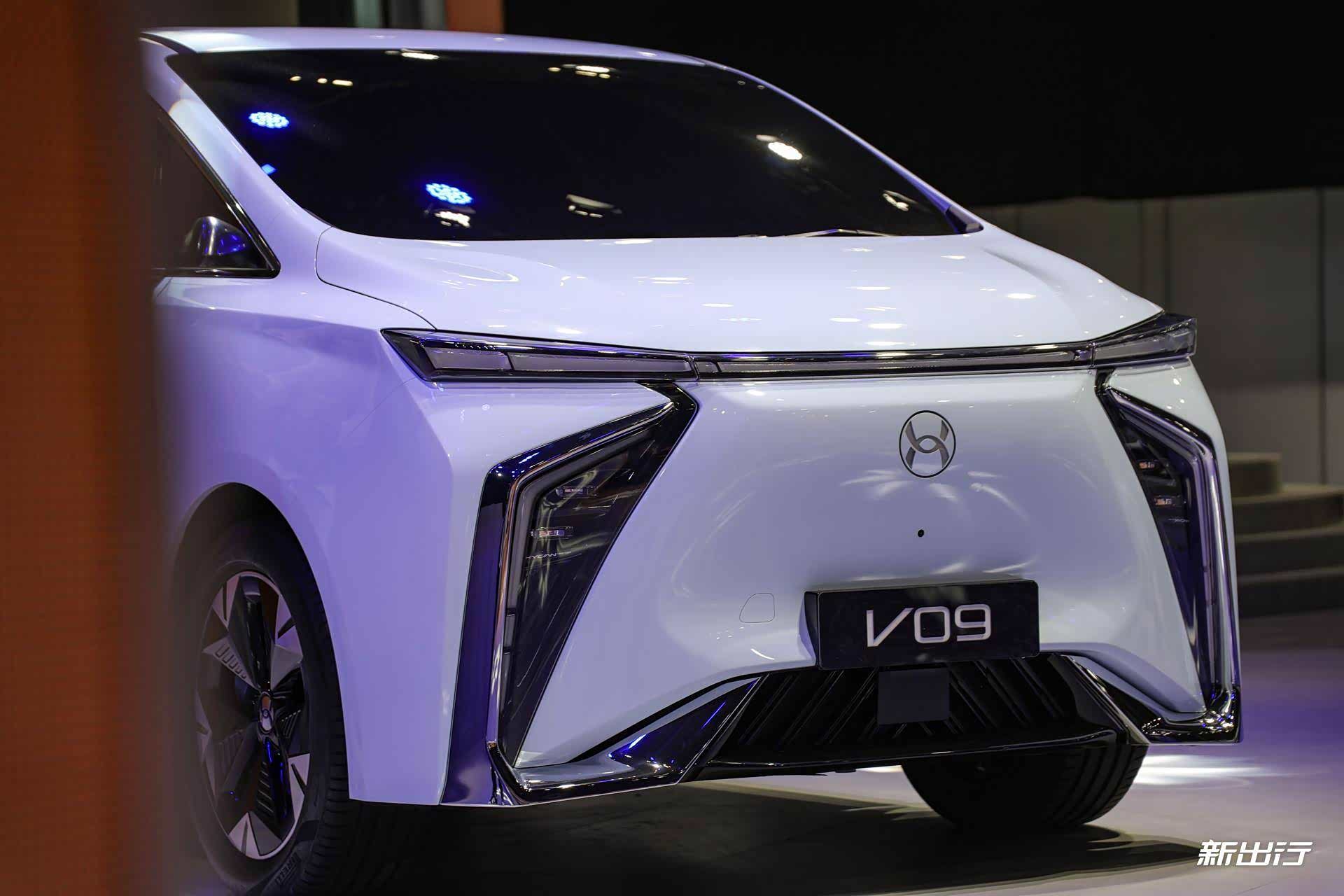 定位中大型纯电 MPV 合创 V09 内饰及潮改版将于上海车展发布_车家号_发现车生活_汽车之家