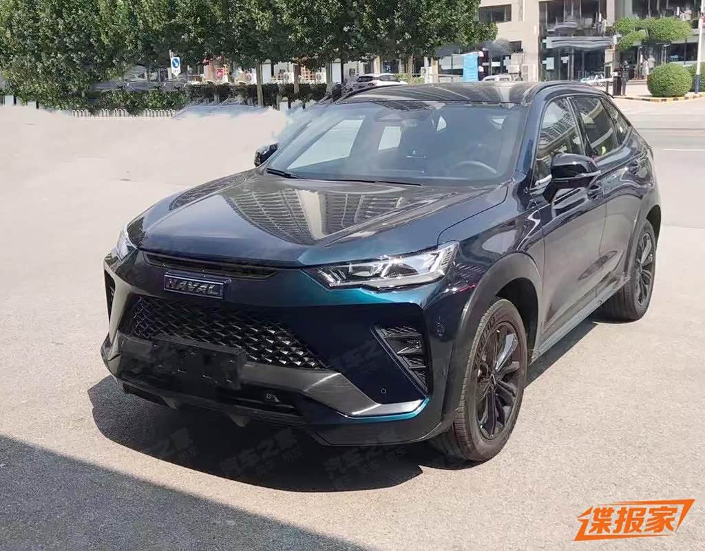 哈弗H6S实车谍照曝光 采用全新设计语言/提供1.5T混动车型_车家号_发现车生活_汽车之家
