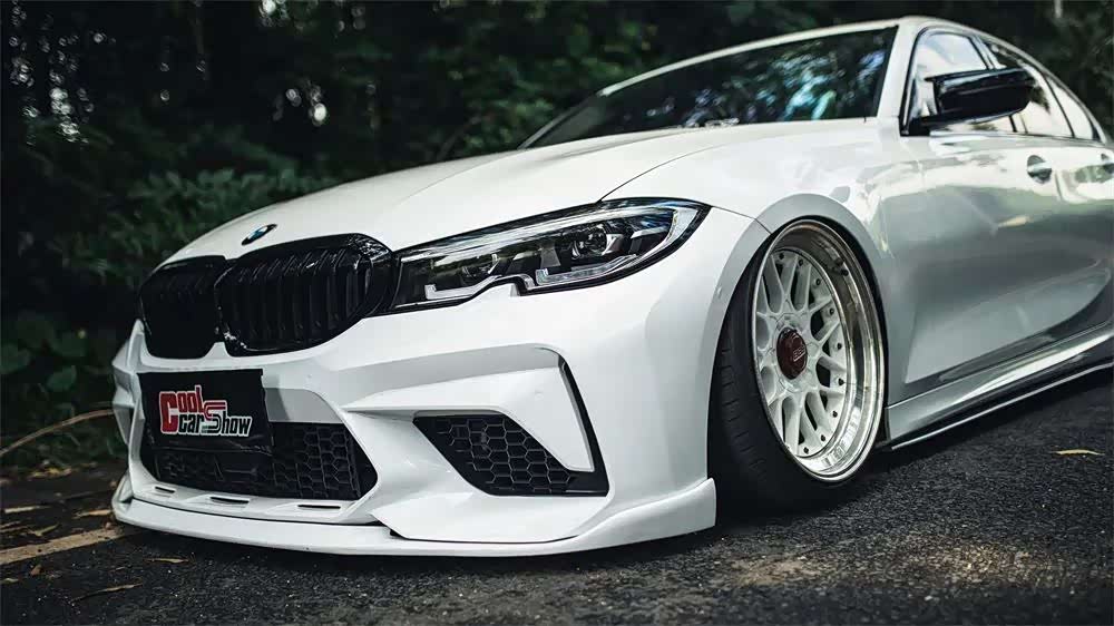 姿态改装新3系换上F80 M3C包围，BBS轮毂配上白色车身简直太对味_车家号_发现车生活_汽车之家