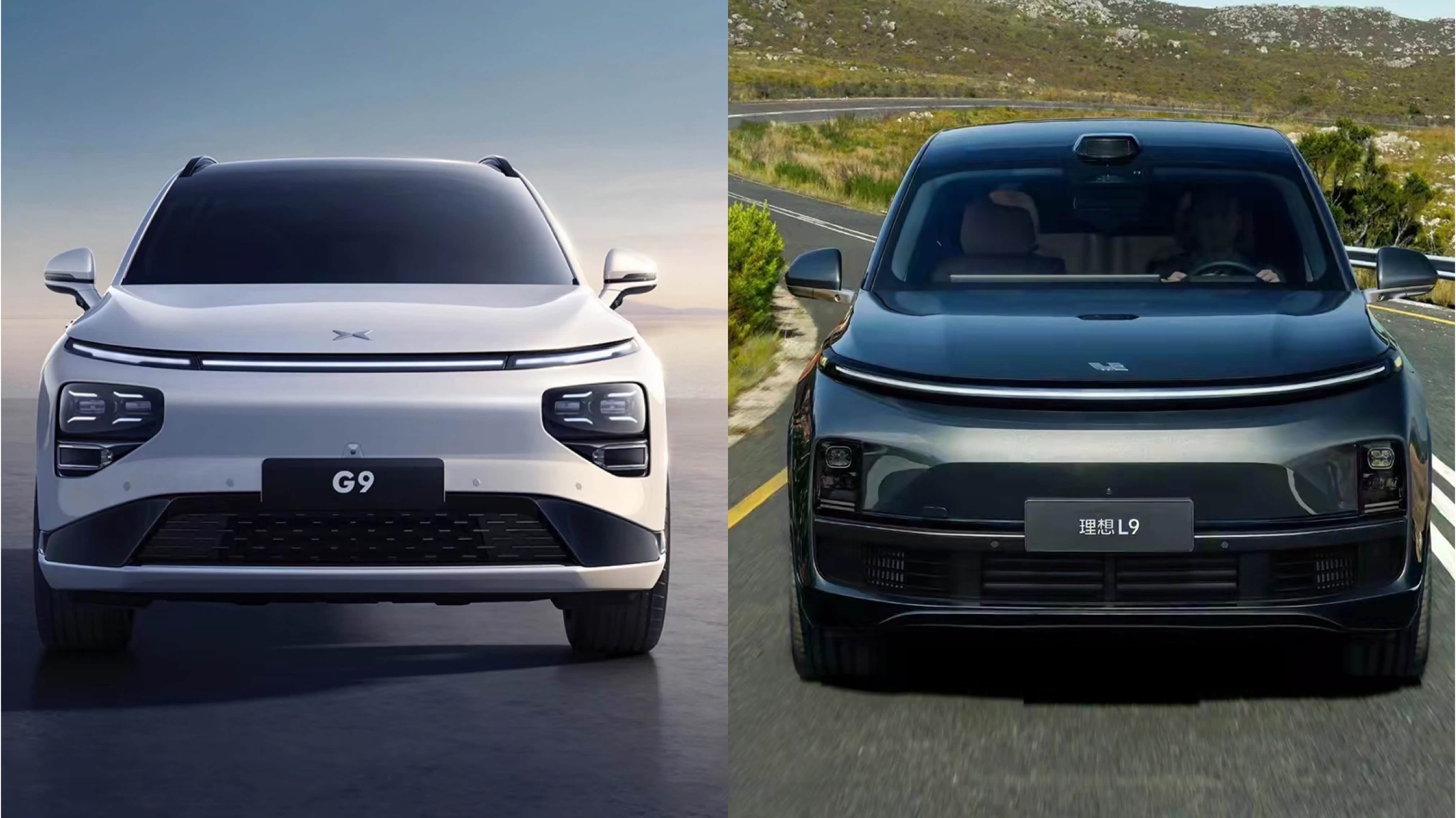 小鹏G9 VS 理想L9，空间都大，但侧重点很不同？_车家号_发现车生活_汽车之家