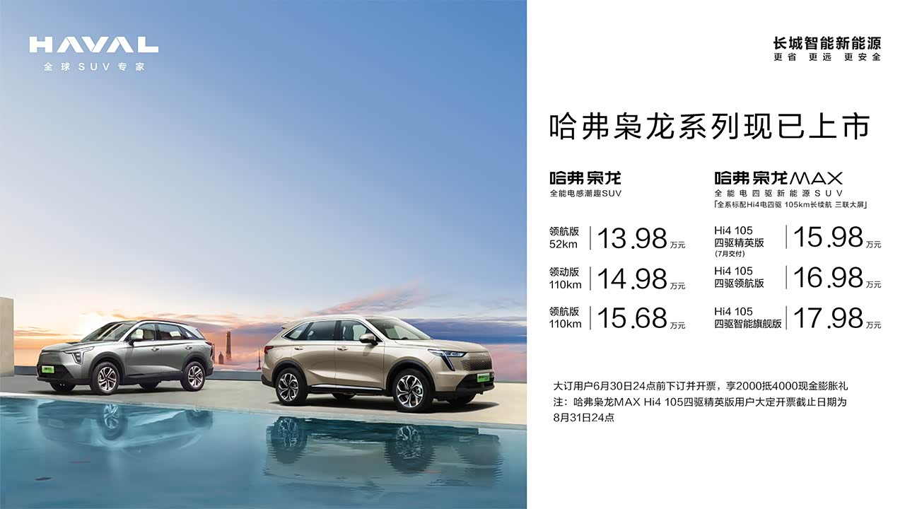 四驱卖出两驱价格 哈弗枭龙MAX上市售15.98万起_车家号_发现车生活_汽车之家