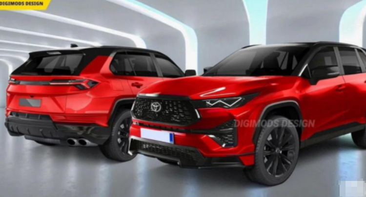 终极换代！2024款“丰田RAV4”渲染图曝光，内外升级，标配混动_车家号_发现车生活_汽车之家