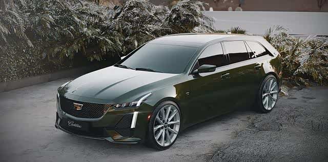 最帅“瓦罐”！凯迪拉克CT5旅行版曝光_车家号_发现车生活_汽车之家