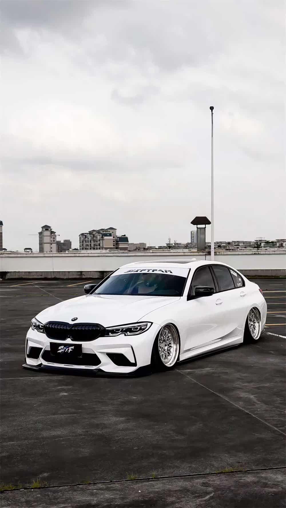 姿态改装新3系换上F80 M3C包围，BBS轮毂配上白色车身简直太对味_车家号_发现车生活_汽车之家