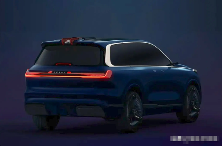 命名银河L9？吉利银河新旗舰SUV更多官图曝光，配备贯穿式LED尾灯_车家号_发现车生活_汽车之家