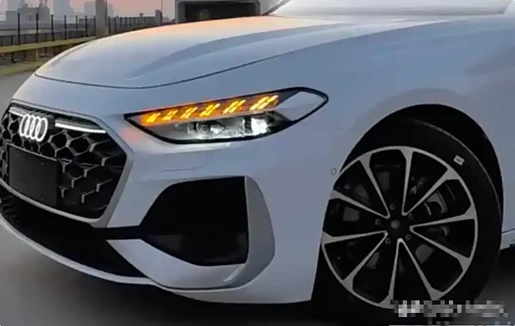 全新奥迪A5L实车亮相！发光四环内饰炫，2.0T动力打造运动三厢！_车家号_发现车生活_汽车之家