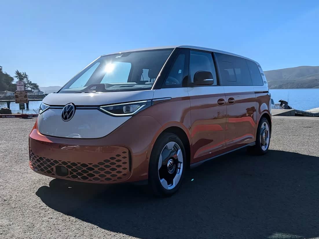 致敬经典T1！大众ID.Buzz亮点解析：5/7座可选，续航423km_车家号_发现车生活_汽车之家