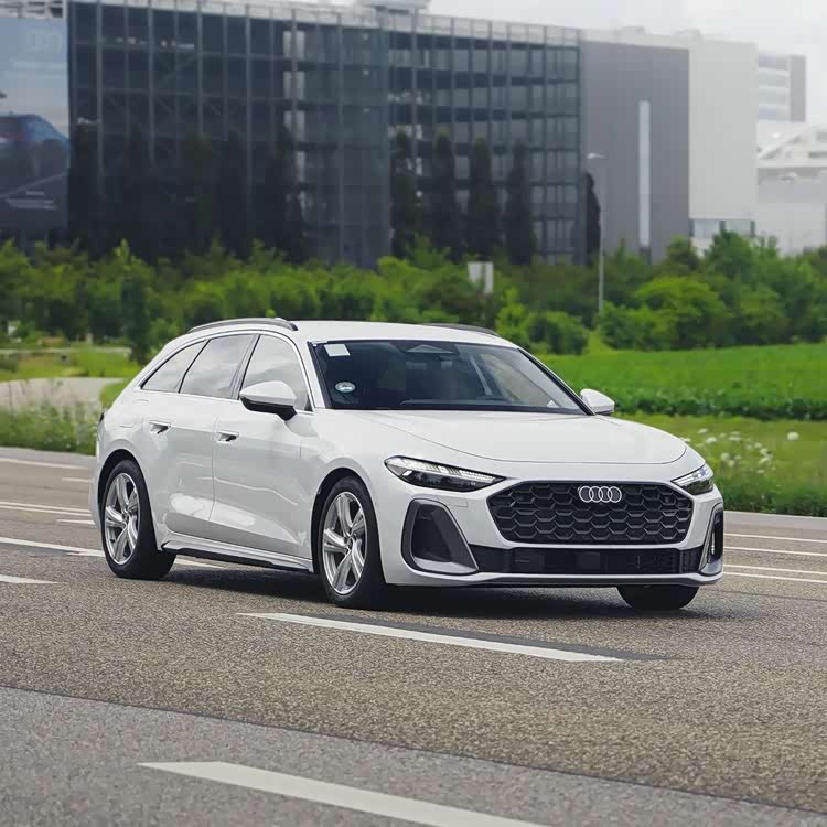 全新奥迪A5旅行版海外街拍 全新的风格_车家号_发现车生活_汽车之家